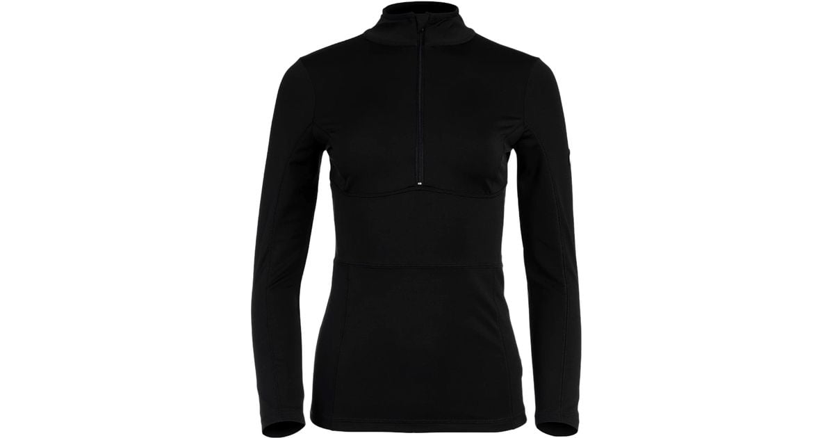 Jet Set Ginger Halfzip Base Layer in Black | Lyst UK