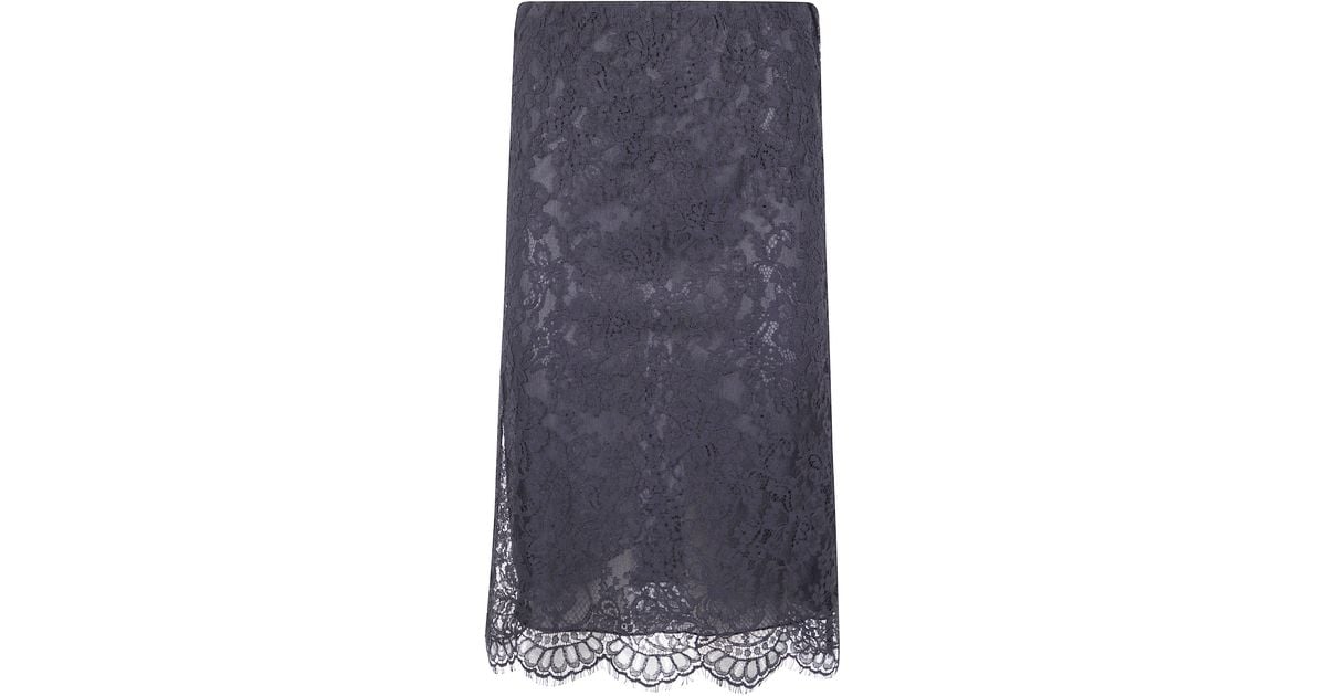 Semicouture "Corazon" Skirt in Blue | Lyst UK