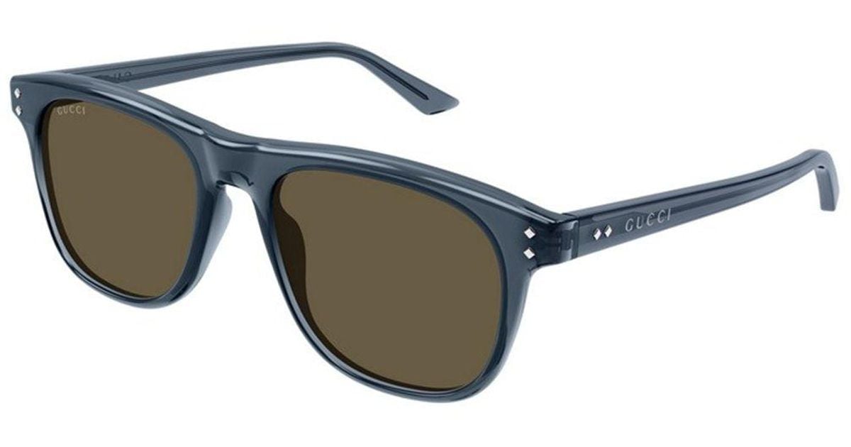 Gucci Gg1893S 004 in Grey for Men | Lyst UK