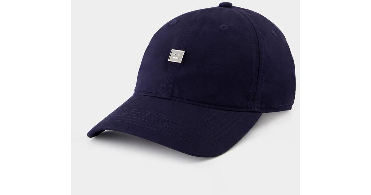 Acne Studios Cunov Fade Cap in Blue | Lyst