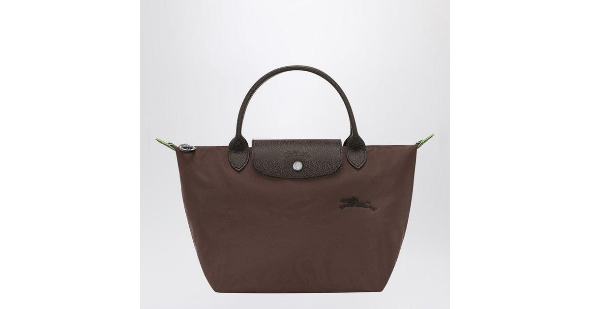 Longchamp Mocha-Coloured S Le Pliage Bag in Brown | Lyst UK