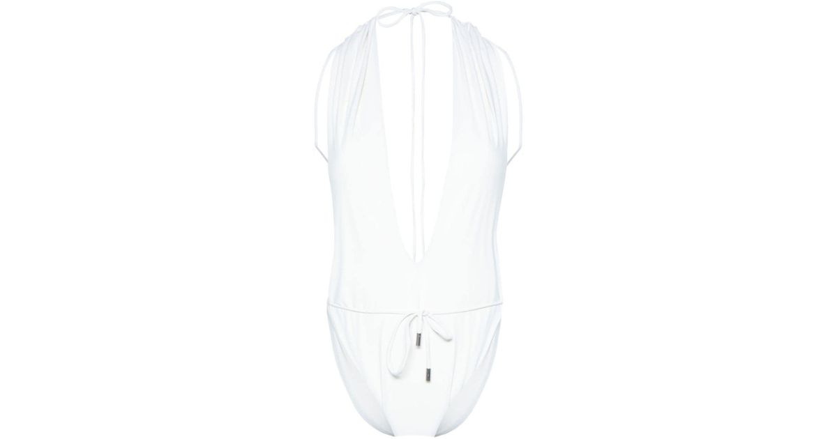 Saint Laurent Sweaters Bianco/Crema in White | Lyst UK