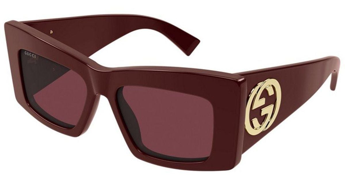 Gucci Sunglasses in Red | Lyst UK