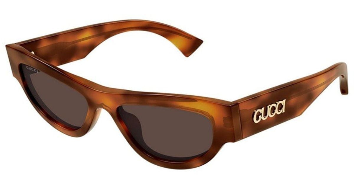 Gucci Gg1834S 002 in Brown | Lyst UK