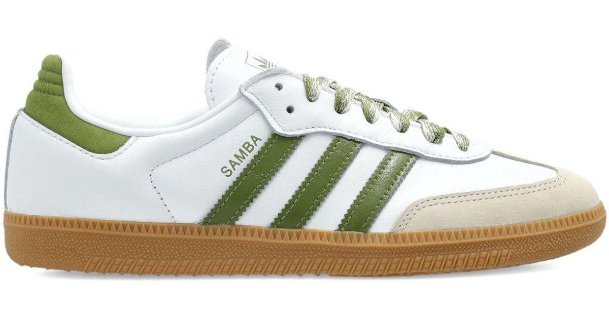 adidas Originals Samba Og Sneakers in Green | Lyst UK