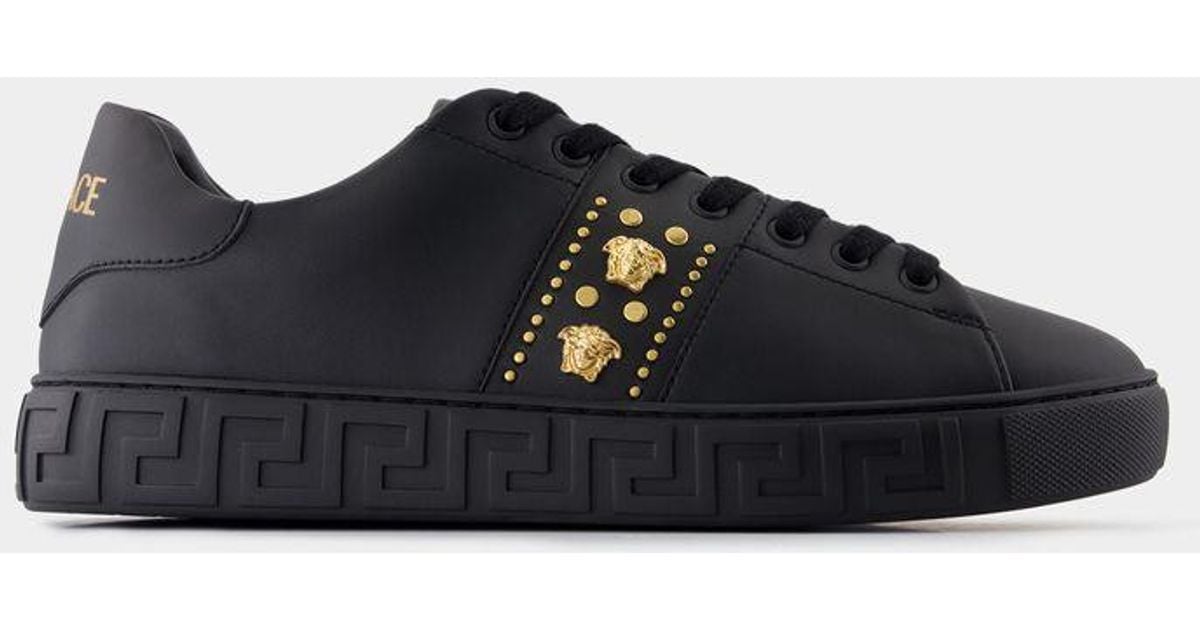 Versace Sneakers in Blue for Men | Lyst