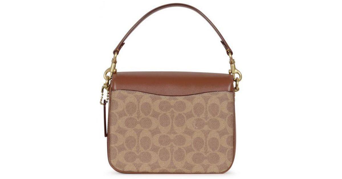 COACH Signature Cassie Crossbody Mini 19 in Brown | Lyst