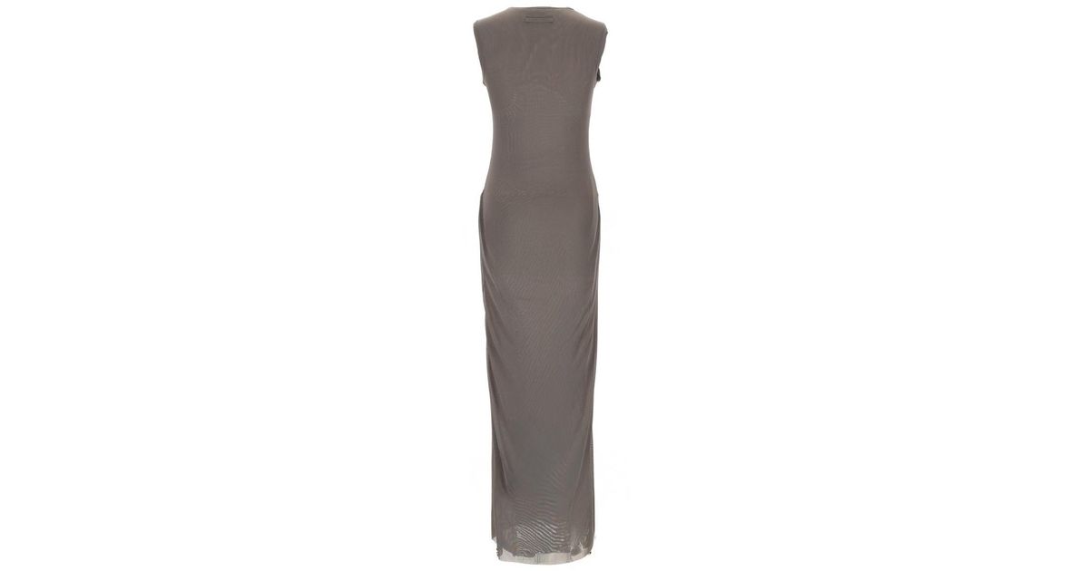 Jean Paul Gaultier Polyamide Dress in Grey | Lyst UK