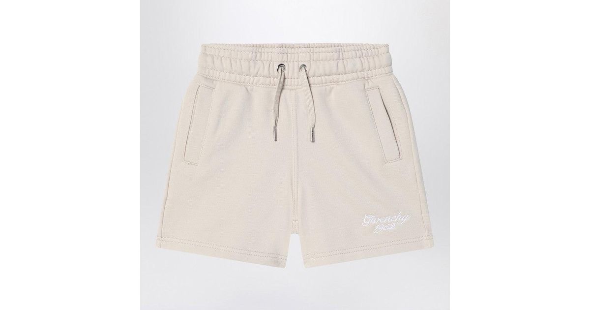 Givenchy Cream-Colored Shorts in Natural for Men | Lyst