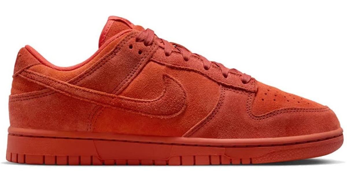 Nike Dunk Low Se Dragon Sneakers in Red | Lyst UK
