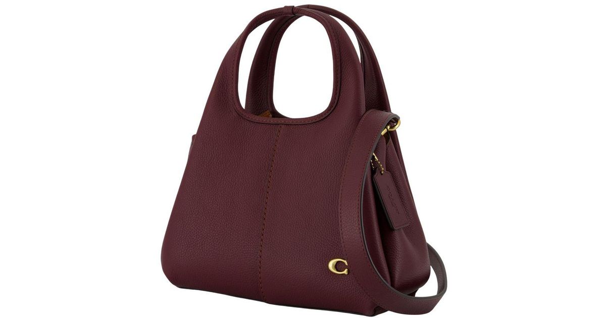 COACH Lana 23 Shoulder Bag in Purple | Lyst