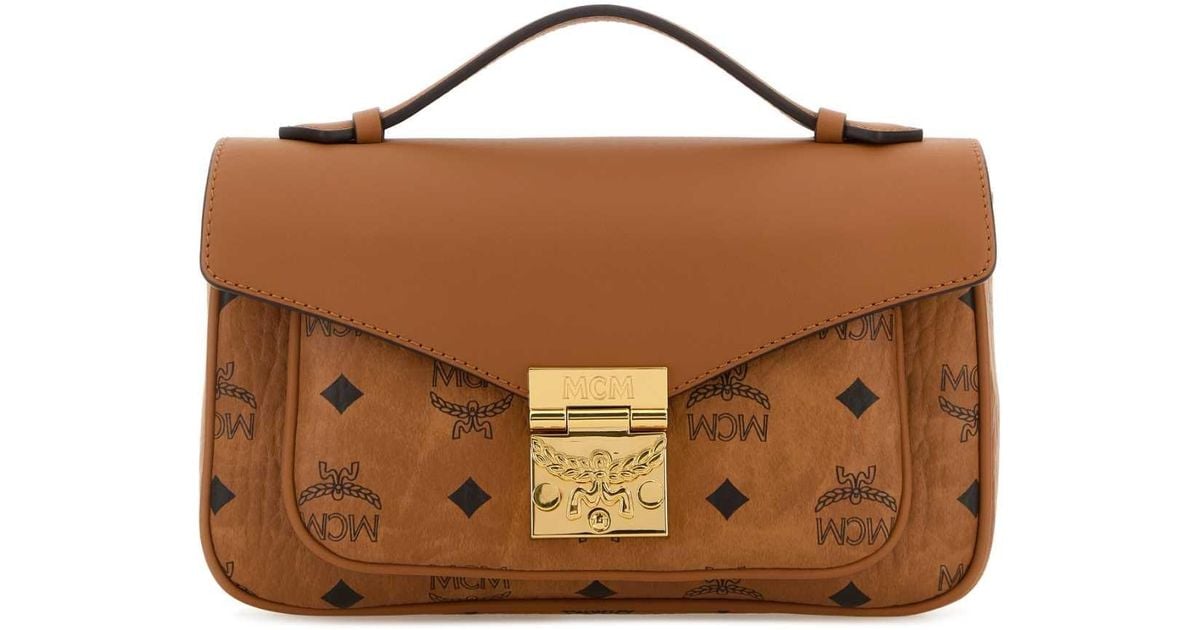 MCM Tracy Vi Crossbody Med Co in Brown | Lyst UK