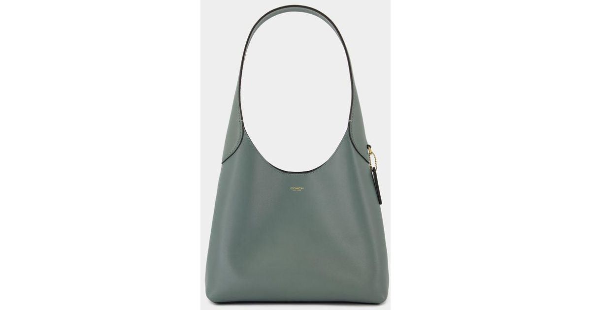 COACH Brooklyn Shoulder Mini Handbag 28 in Gray | Lyst