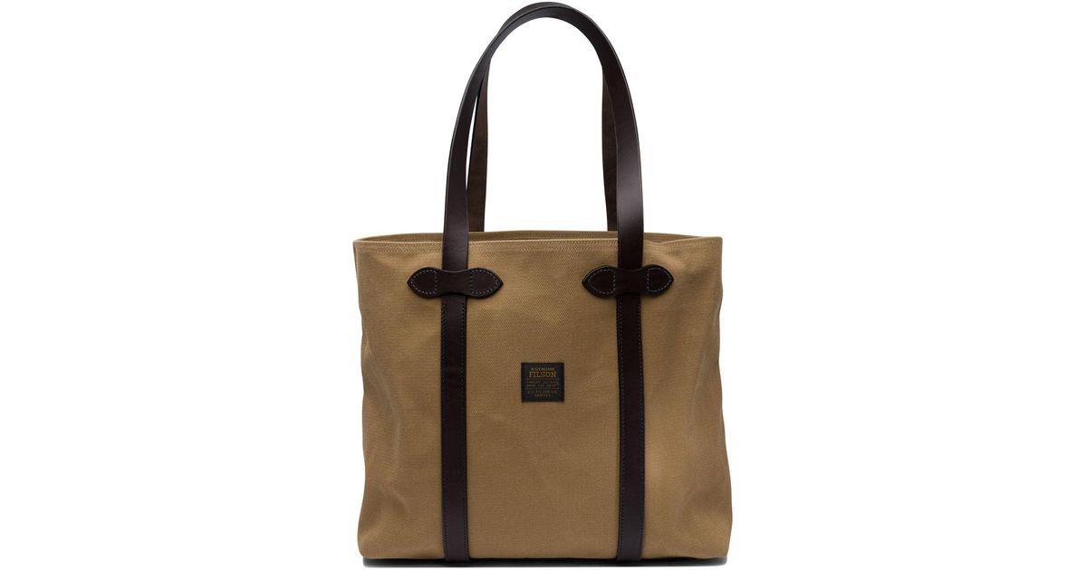 Filson Large Open Tote Bag Shoulder Bags in Brown | Lyst