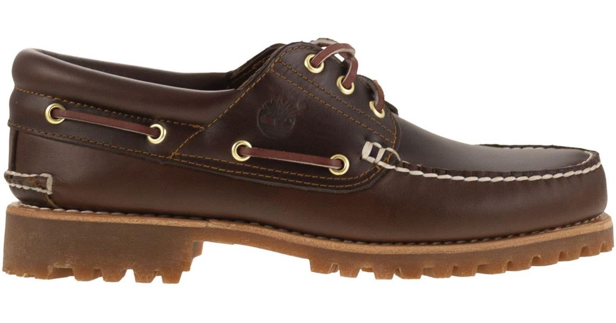 Timberland 3-Eye Lug in Brown for Men | Lyst