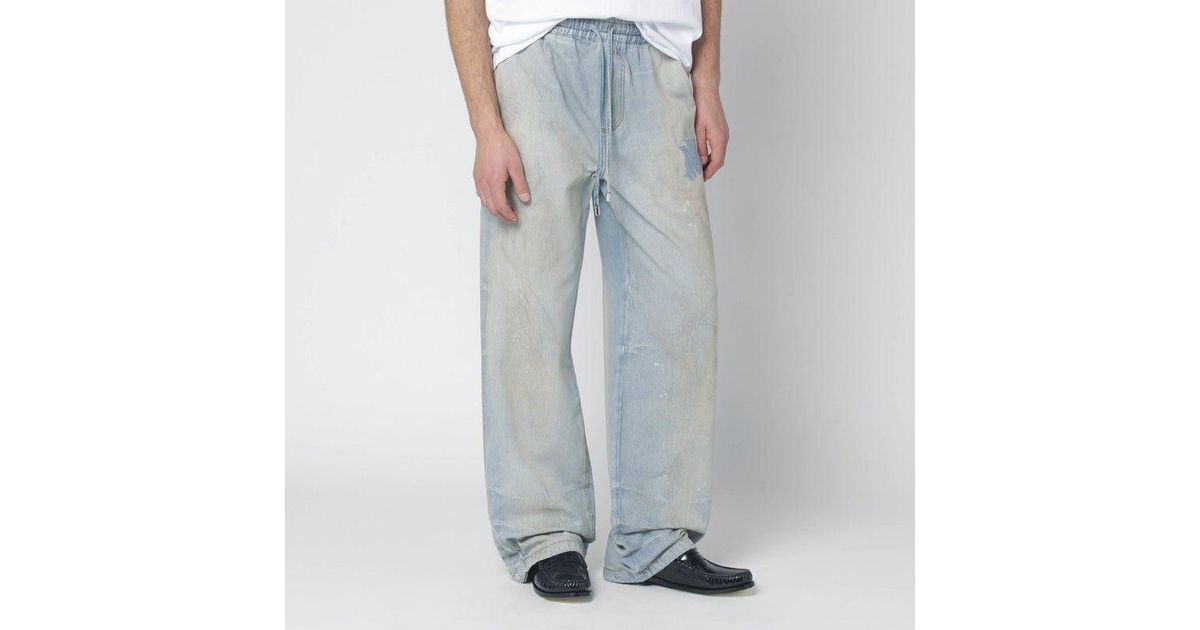 Amiri Baggy Jeans in Blue for Men | Lyst UK