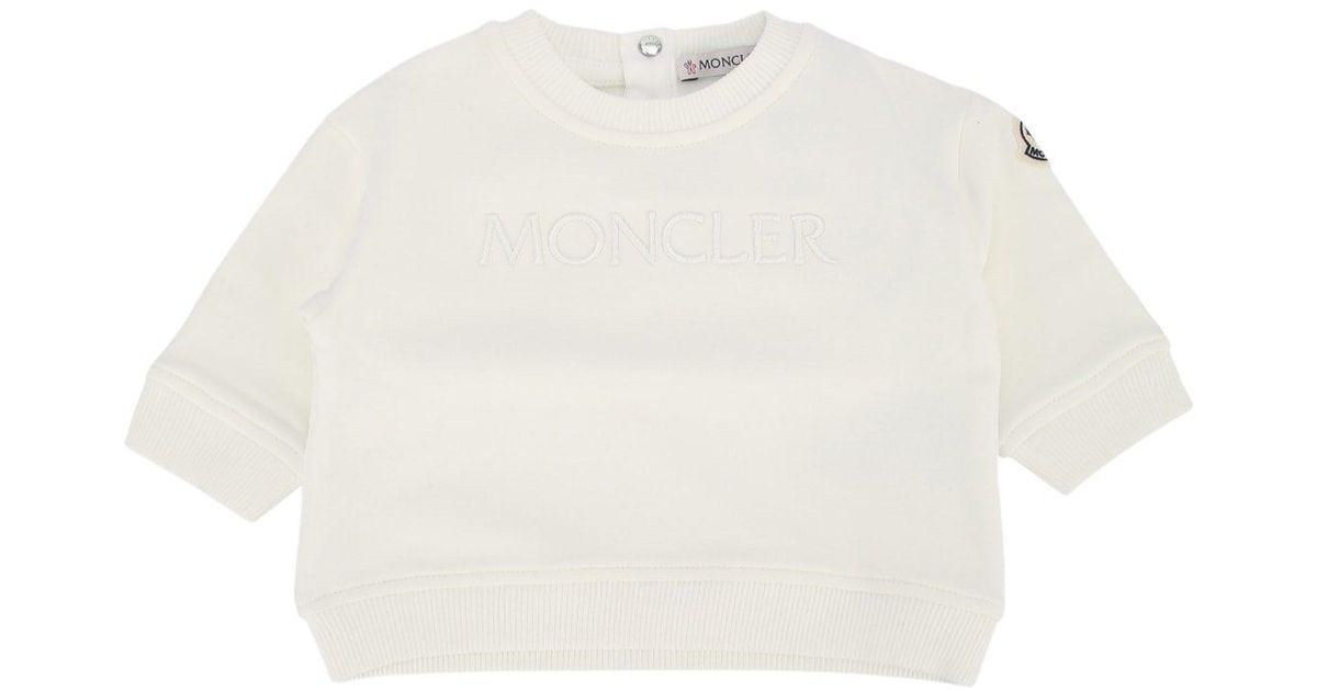 Moncler Dress in White | Lyst UK