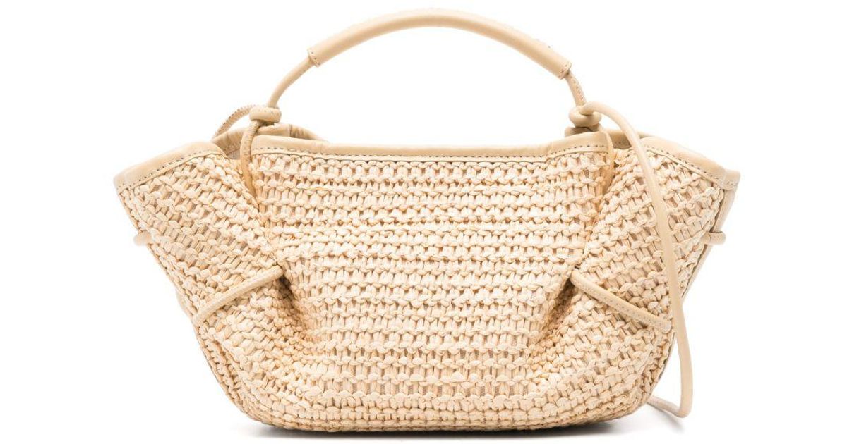 Hereu Mini Arta Raffia Bag in Natural | Lyst