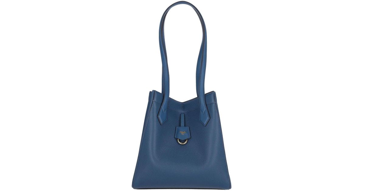 Fendi Origami Medium Bag in Blue for Men | Lyst