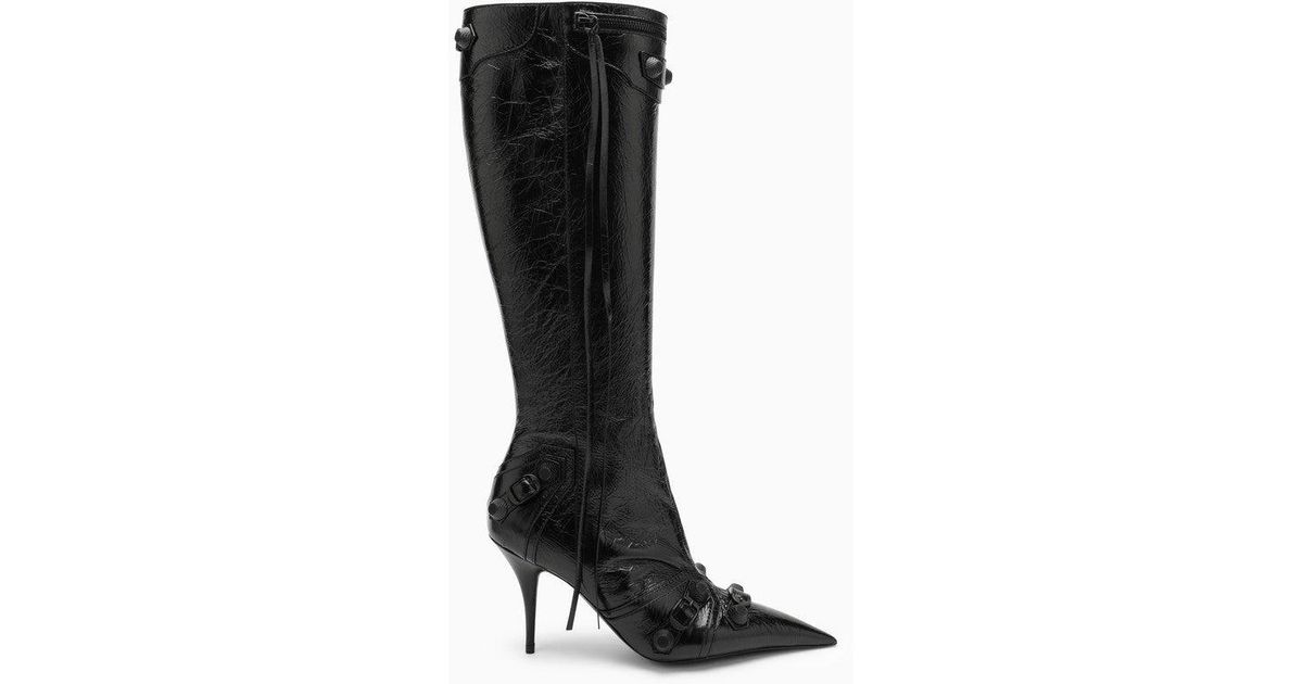 Balenciaga Cagole H90 Boots in Black for Men | Lyst