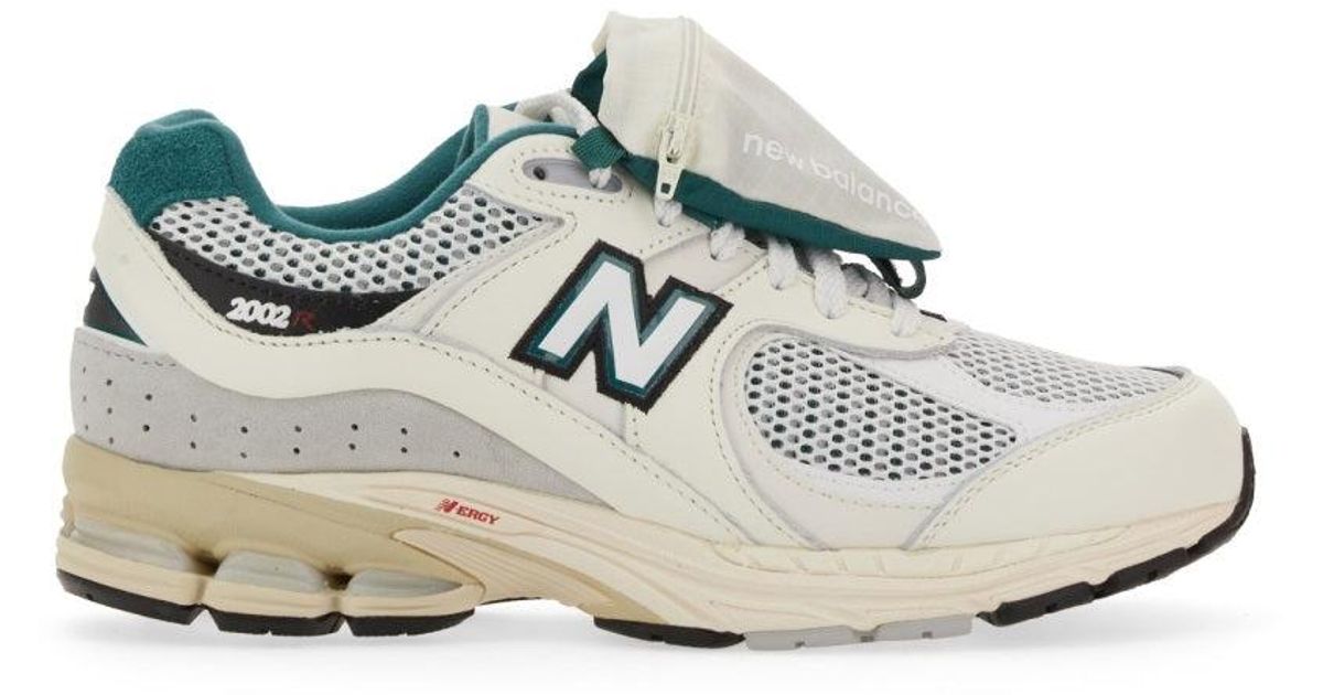 New Balance Leather And Mesh 2002R Sneakers in White for Men | Lyst UK
