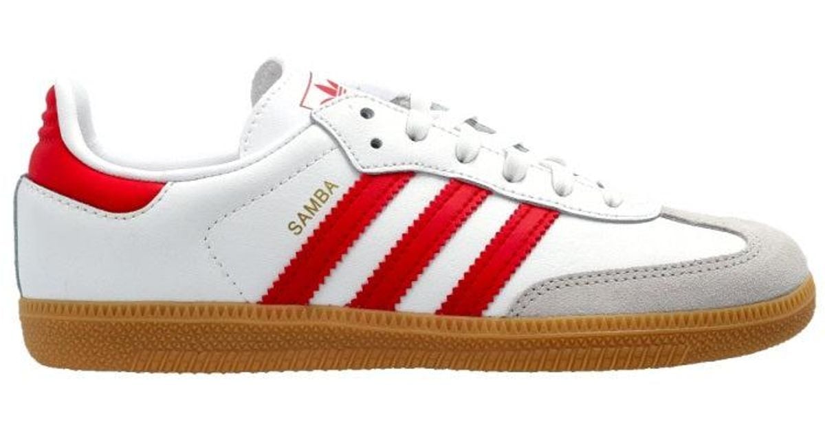 adidas Originals Sneaker "Samba" in Red | Lyst UK