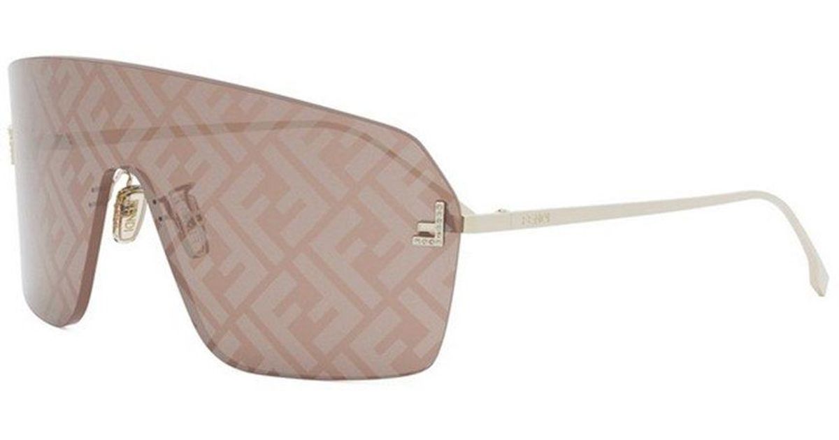 Fendi First Crystal Fe4121Us 32E in Gray | Lyst