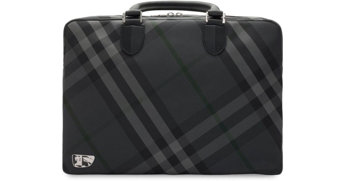 Burberry Heritage Briefcase For in Black for Men | Lyst