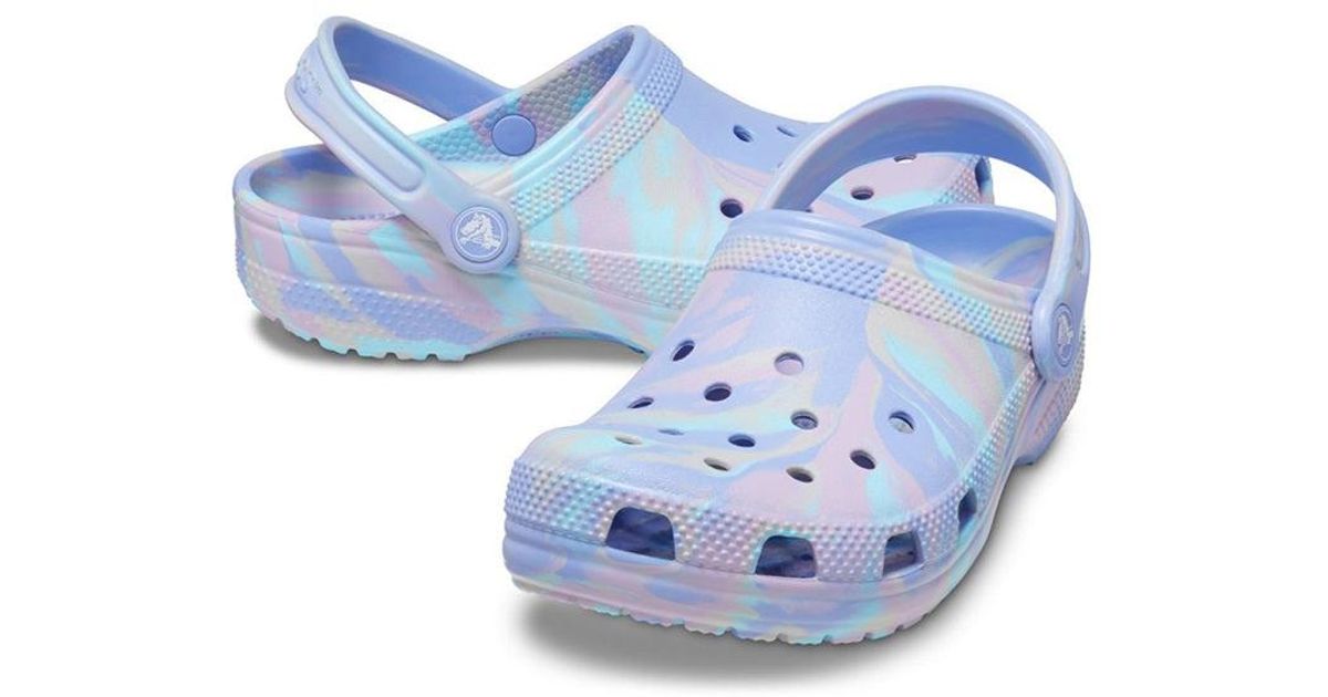 Crocs™ Classic Marbled Clog in Blue | Lyst UK