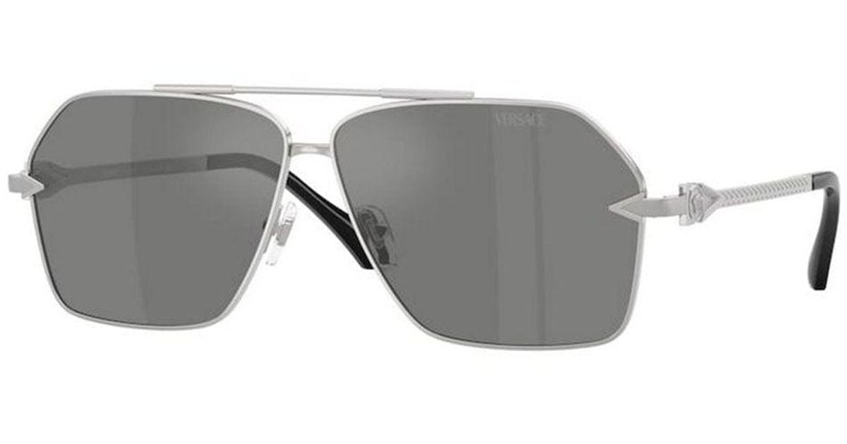 Versace Ve2284 10006G in Grey for Men | Lyst UK