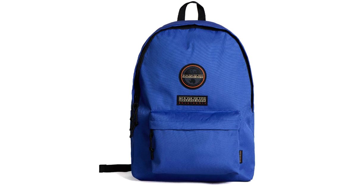 Napapijri Voyage 3 Logo Backpack in Blue for Men | Lyst