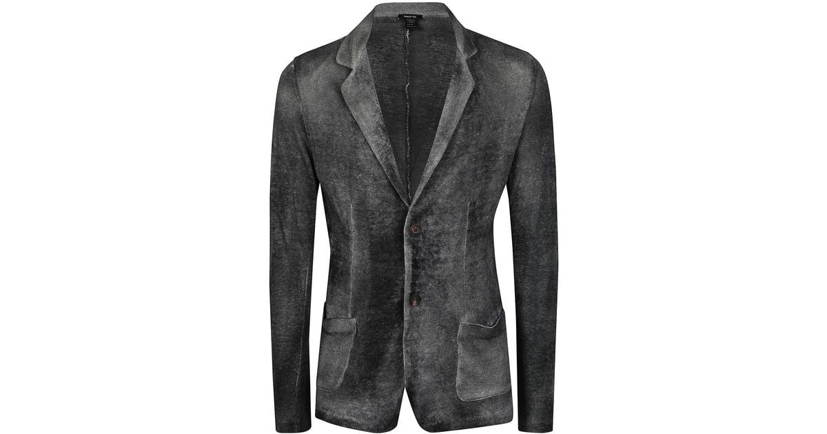 Avant Toi Hand Painted Rever Jacket in Black for Men | Lyst UK
