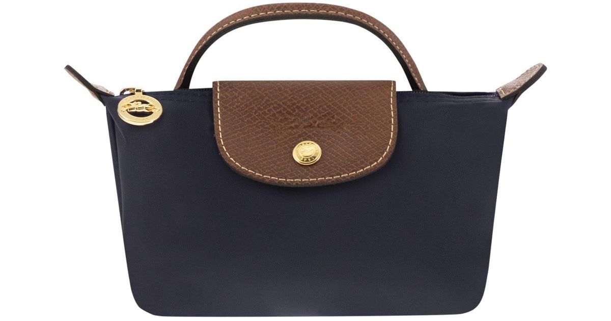 Longchamp Le Pliage Original Handbag Xs in Blue | Lyst