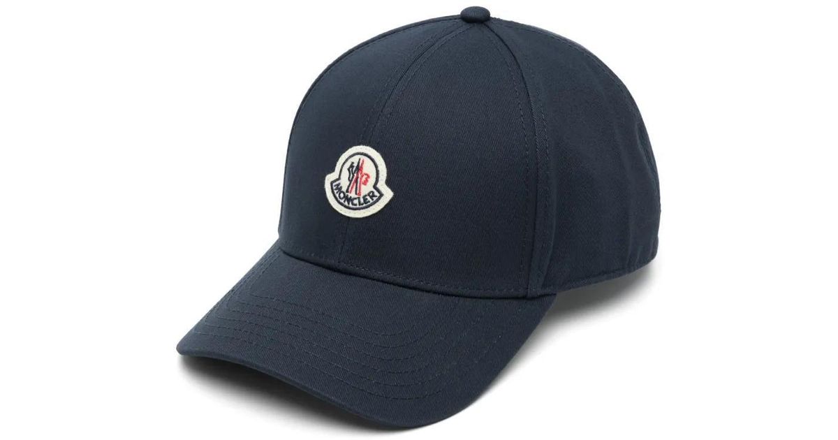 Moncler Hats in Blue for Men | Lyst