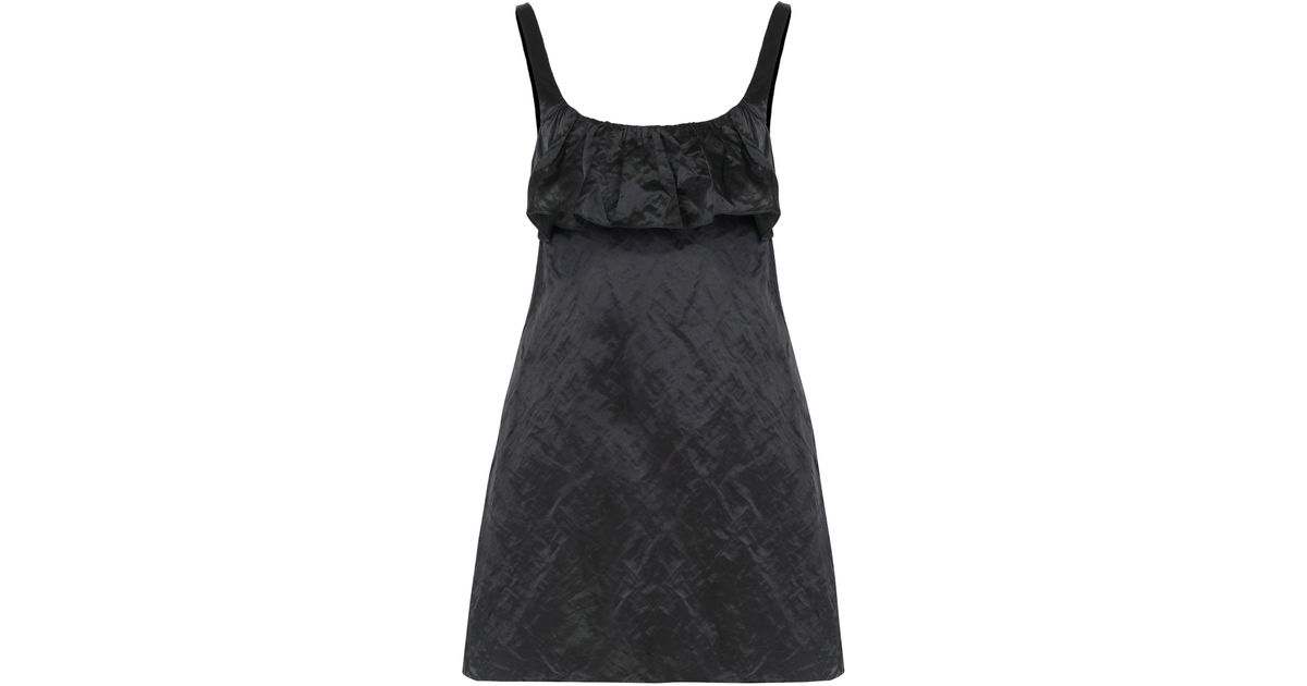 Chloé Mini Dress Without Sleeves in Black | Lyst UK