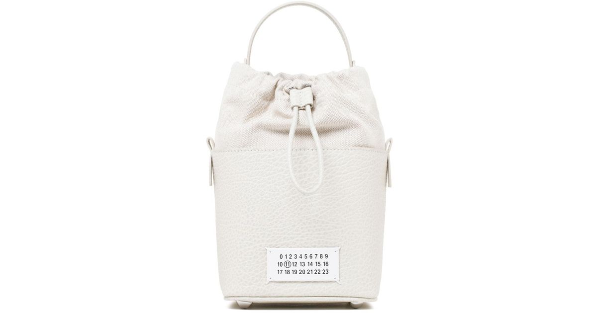 Maison Margiela Greige Pbv Bags in White | Lyst UK