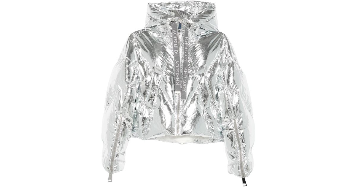 Khrisjoy Crop Iconic Milano in White | Lyst UK