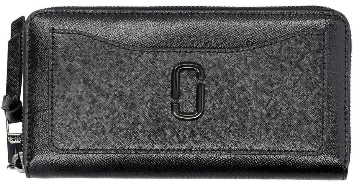 Marc Jacobs The Continental Wallet in Black for Men | Lyst