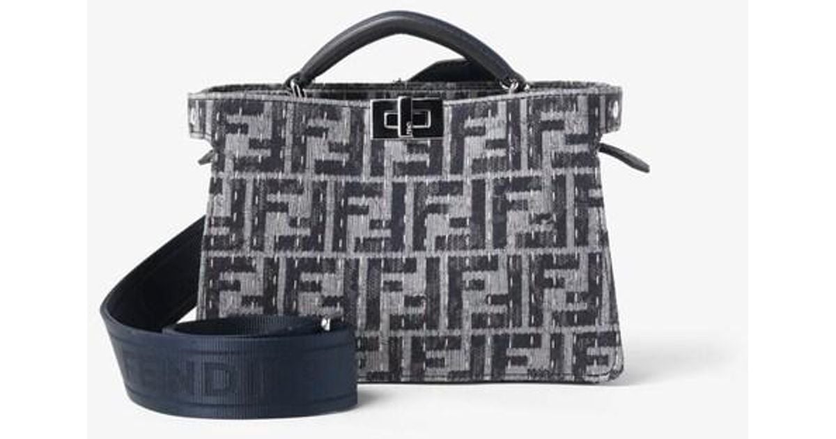 Fendi Peekaboo Iseeu X-Cross in Blue for Men | Lyst