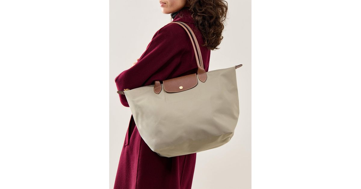 Longchamp Le Pliage Original Large Tote Bag in Red | Lyst UK