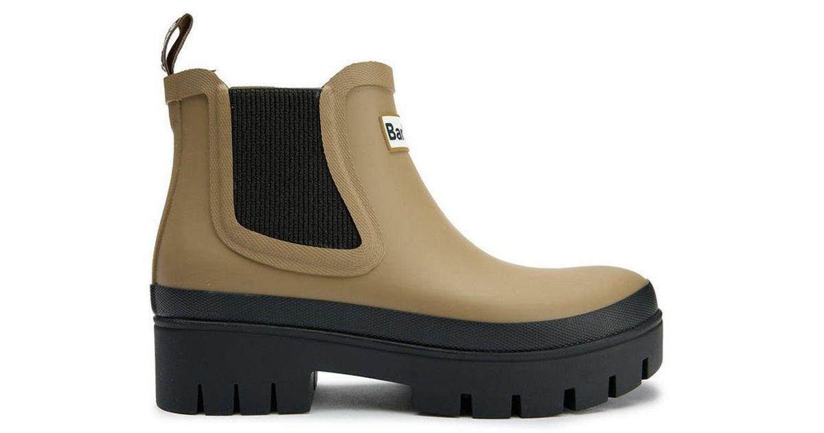 Barbour Halton Boots Neutral | Lyst UK