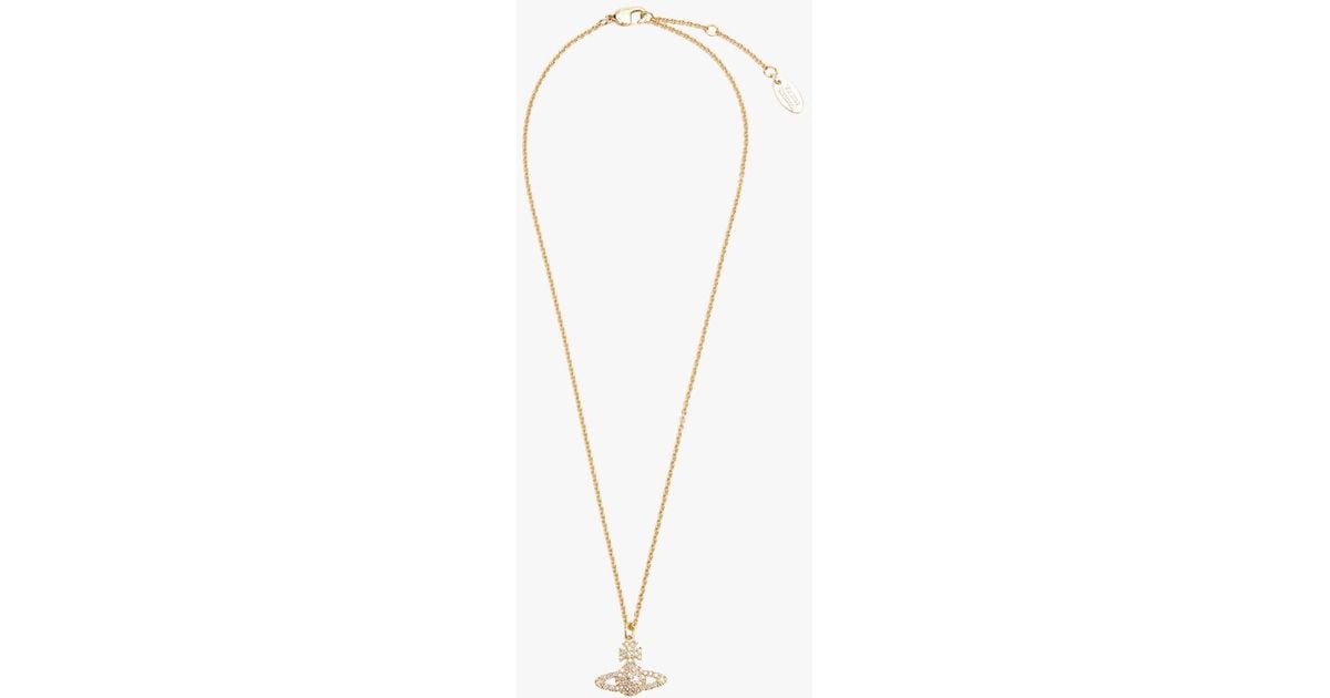 Vivienne Westwood Grace Bas Relief Pendant in White | Lyst UK