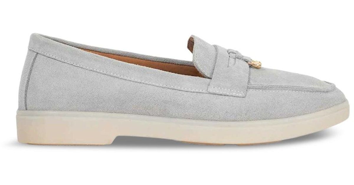 Dune Grinning Court Shoes in White | Lyst UK