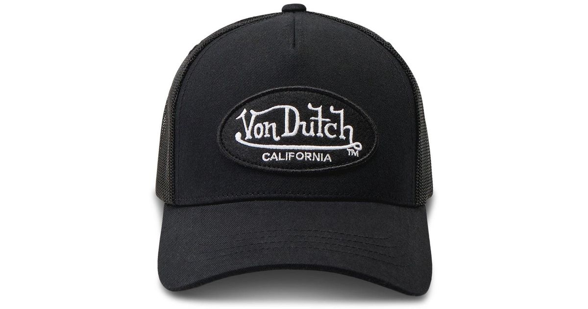Von Dutch V Dutch Cap in Black | Lyst UK