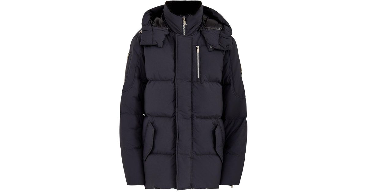 Moose Knuckles Everest 3Q Puffer Jacket Light in Blue for Men | Lyst UK