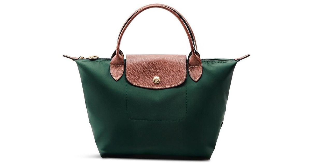 Longchamp Le Pliage Original Handbag S in Green | Lyst UK