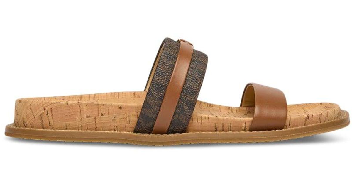 Michael Kors Mandy Sandals in White | Lyst UK