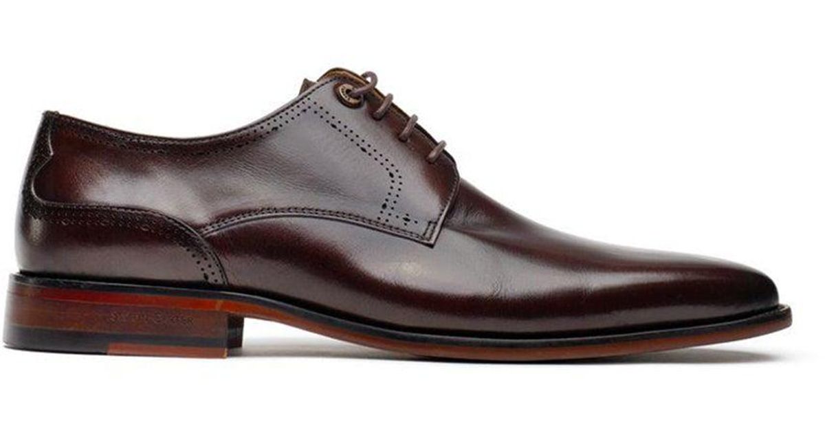 Simon Carter Warren Derby Shoes in White for Men | Lyst UK