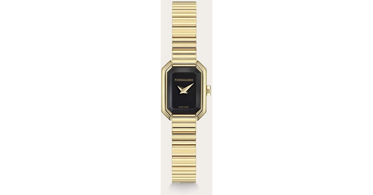 Ferragamo Crystal Petite Watch in Natural | Lyst