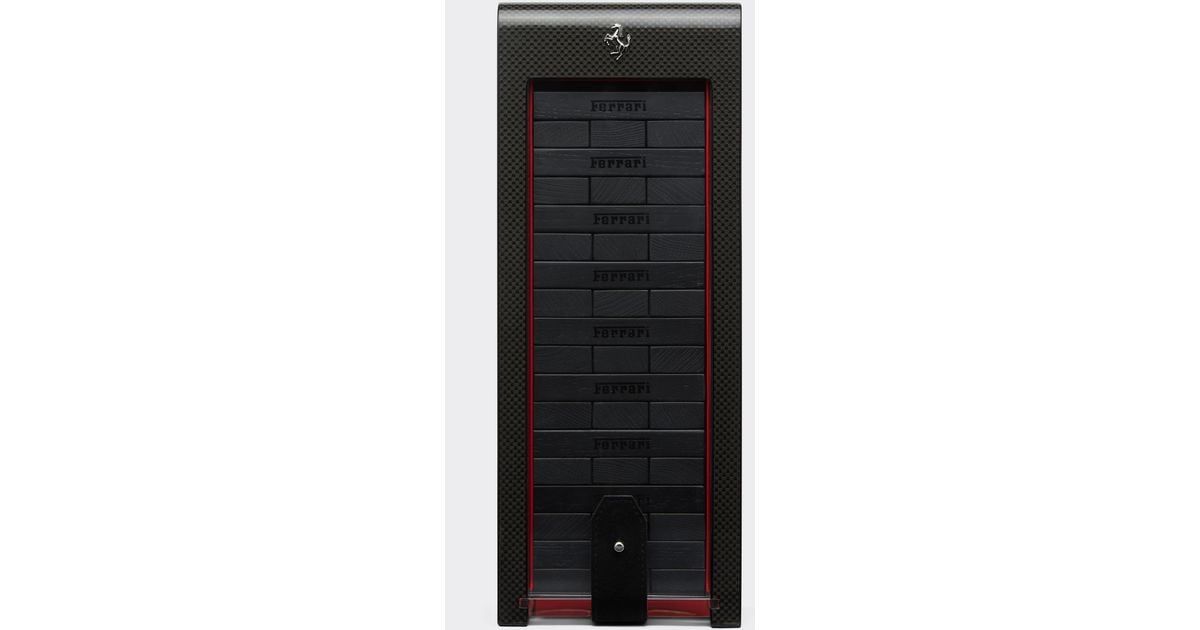 Ferrari Carbon Fiber Tower Game in Black | Lyst UK